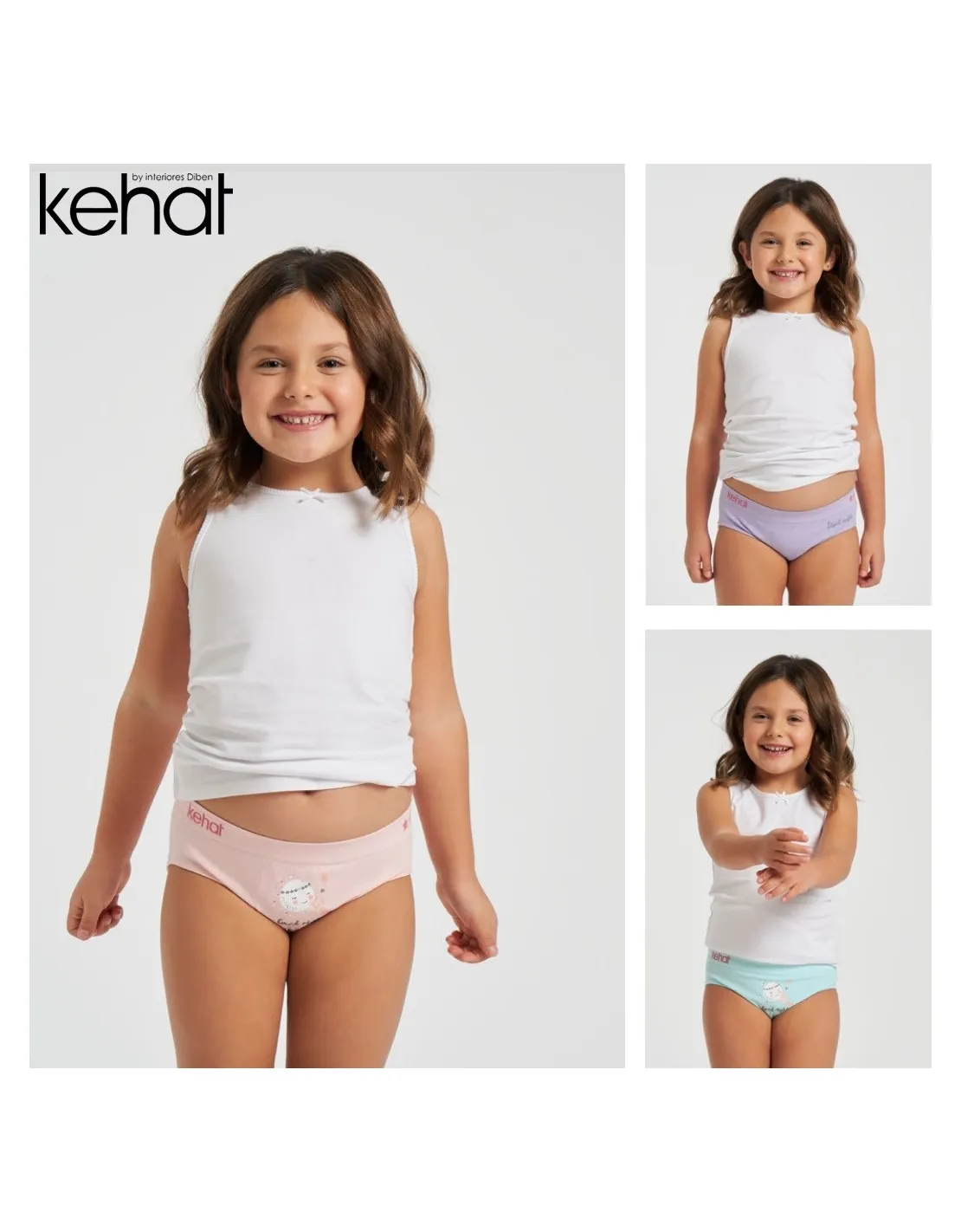 Comprar Pack 2 Bragas Algodon Kehat Sin Costuras Online Saldos Canarias